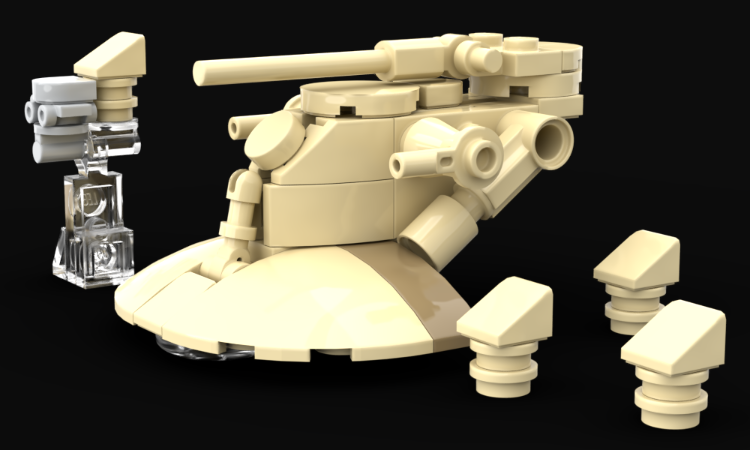 LEGO MOC AAT // STAP (Trade Federation) by DarthSchrader | Rebrickable ...