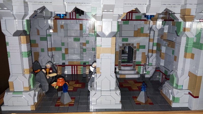 LEGO MOC Small dwarven wall pillar by Joachim2Ravenbel | Rebrickable ...
