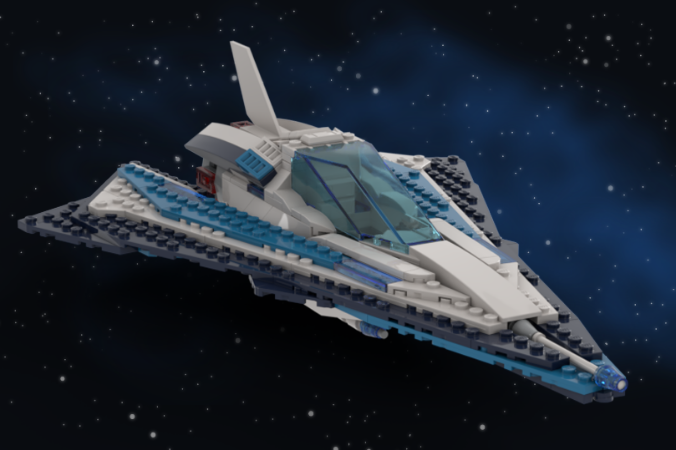LEGO MOC Ice Nine fighter by ahmadsquad | Rebrickable - Build with LEGO