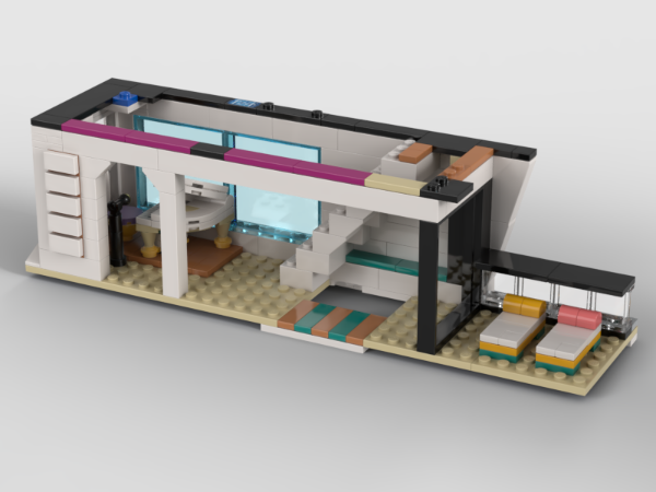 LEGO MOC 42639-1 - Andrea's Modern Mansion - Complete House by ...