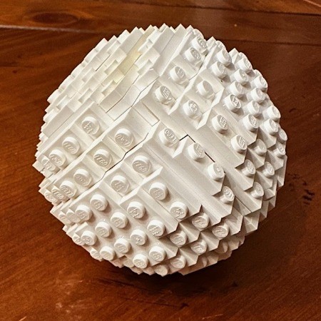 LEGO MOC Lowell Sphere 10.4 Stud Wide by jbeisser | Rebrickable - Build ...