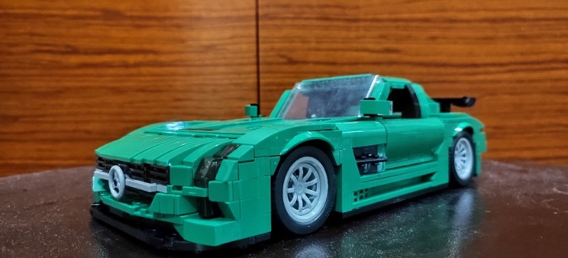 LEGO MOC Benz AMG SLS BS by Arisa | Rebrickable - Build with LEGO