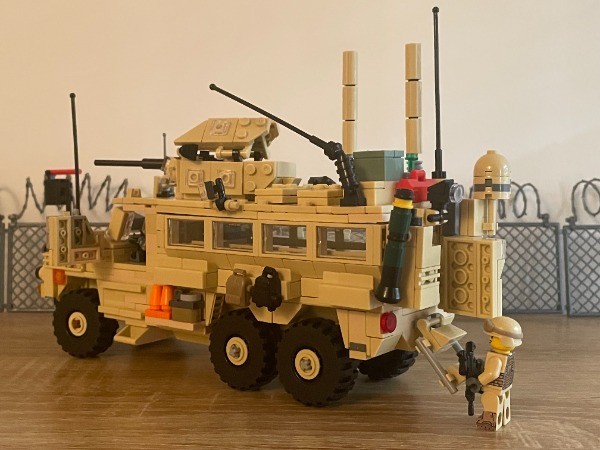 LEGO MOC RG-33L Cat.2 MRAP | 1:35th Scale by Zaturon | Rebrickable ...