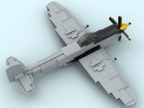 LEGO MOC P-63A-10 USAAF camo by Trexrocks | Rebrickable - Build with LEGO