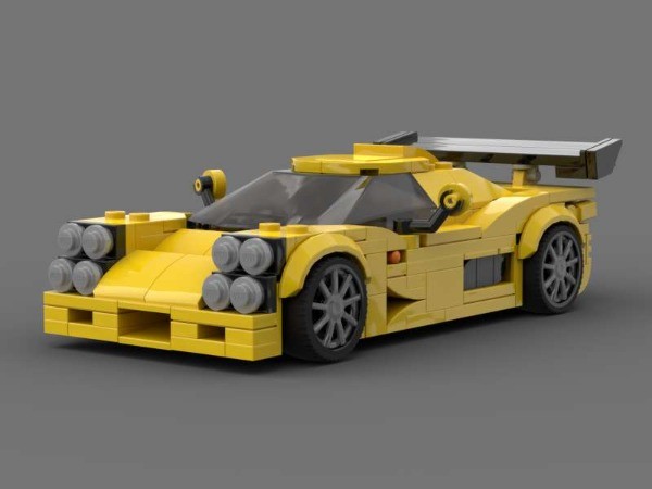 LEGO MOC Ultima GTR (updated V2) by avastyecookie | Rebrickable - Build ...