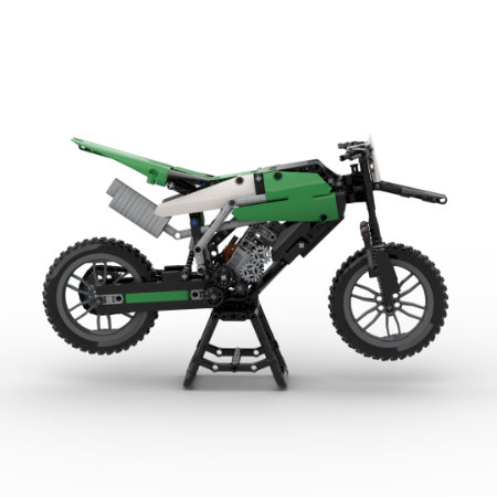 LEGO MOC motocross kawasaki by lego_xtremcar | Rebrickable - Build with ...