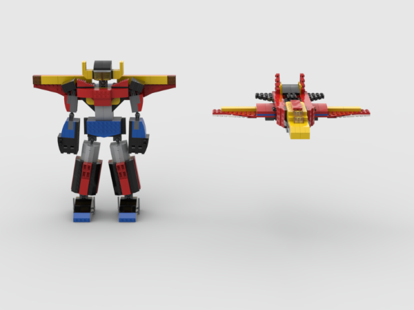 LEGO MOC 31124 2:1 Scale Super Robot-Jet B-Model by bloooop ...