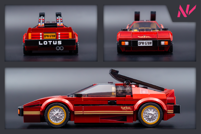 LEGO MOC-202694 Lotus Esprit Turbo by NV Carmocs | Rebrickable - Build ...