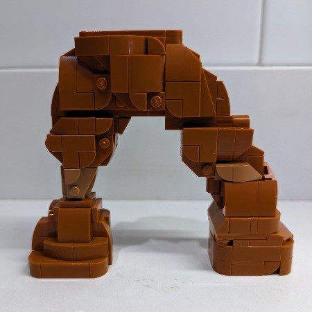 LEGO MOC Delicate Arch at sunset by ej76az | Rebrickable - Build with LEGO