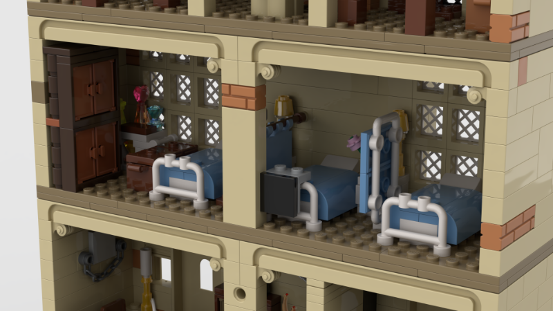 LEGO MOC-182911 Clock tower by Polokot | Rebrickable - Build with LEGO