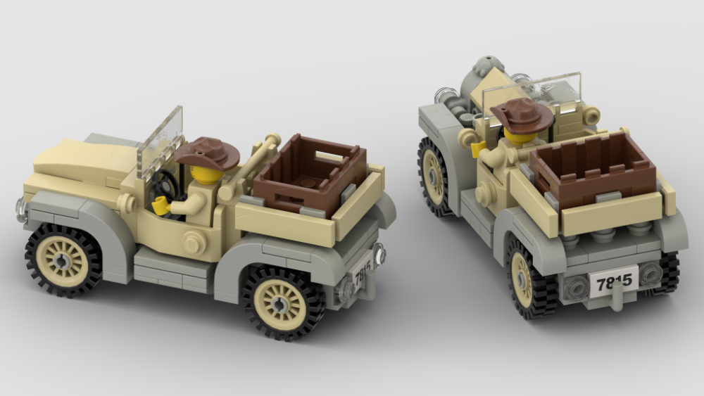 LEGO MOC-103557 Johnny Thunder Scorpion Tracker new Version by Brick ...