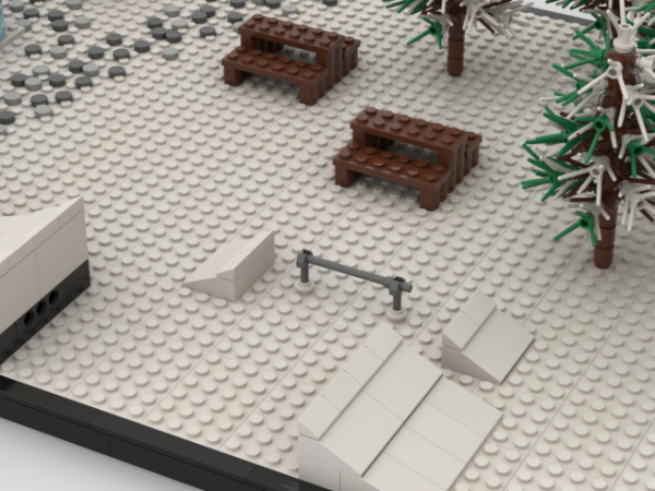 LEGO MOC-185144 Diorama for set 60366-1 - Ski and Climbing Center by S ...