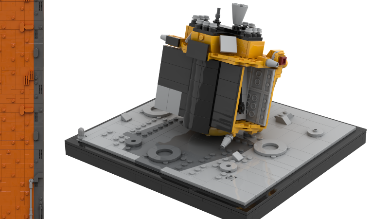 LEGO MOC SLIM Lander (Smart Lander for Investigation Moon) 1:20 by ...