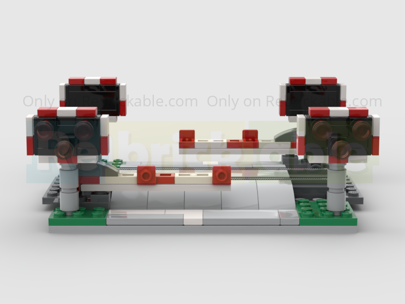 LEGO MOC-223674 UK Narrow Gauge Single Track Level Crossing by Andy Ps ...