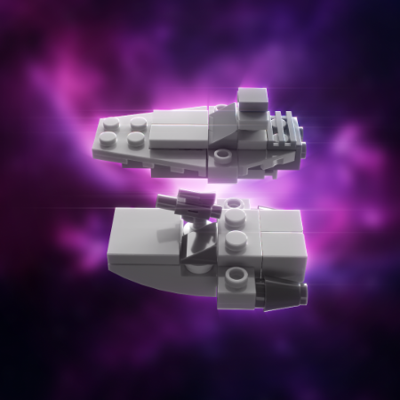 LEGO MOC Lego 911728-1 - Micro Snowspeeder & Destroyer Alternative - No ...