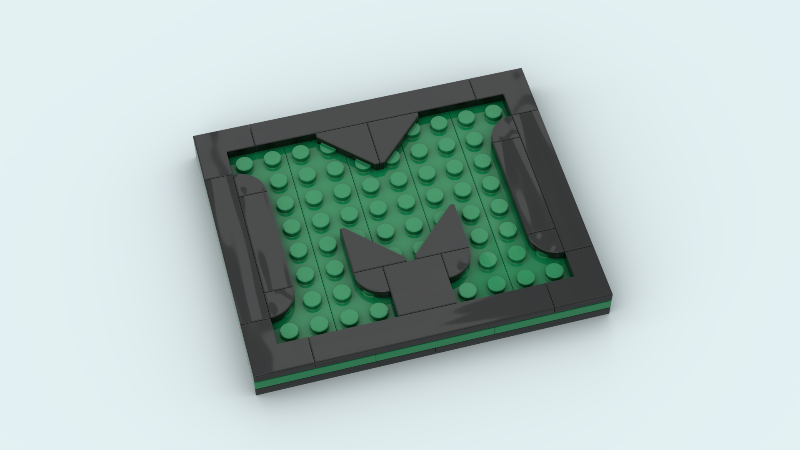 LEGO MOC Marshall Block M by BisonBuildsWV | Rebrickable - Build with LEGO