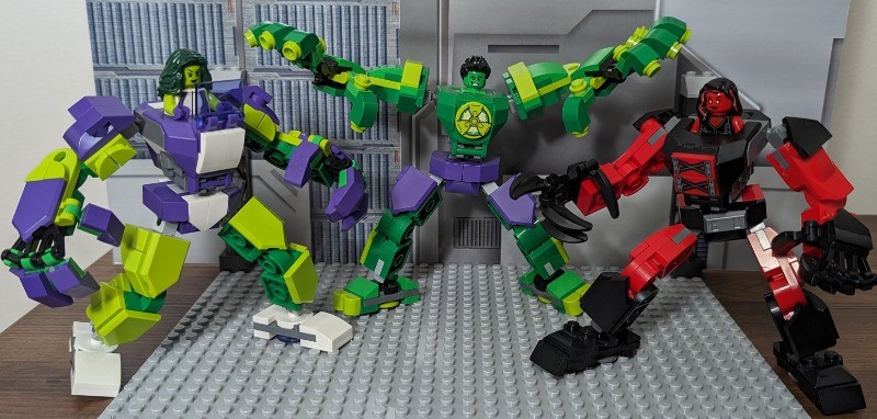 LEGO MOC-155845 She-Hulk Mech Armor by Bricks and Capes | Rebrickable ...