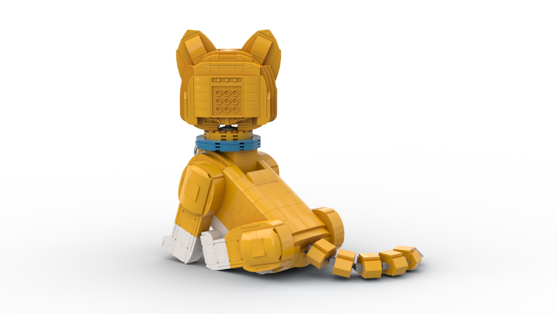 LEGO MOC Sox the Cat by brickfolk | Rebrickable - Build with LEGO