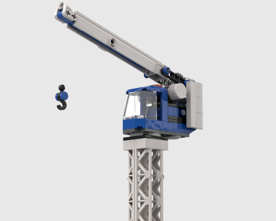LEGO MOC Lego city tower crane by goodday1 | Rebrickable - Build with LEGO