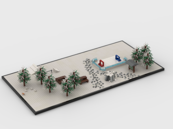 LEGO MOC-185144 Diorama for set 60366-1 - Ski and Climbing Center by S ...
