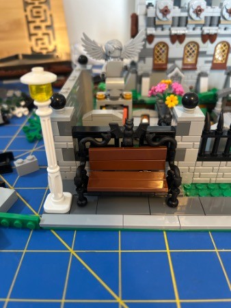 LEGO MOC-120387 Wrought Iron Bench by STL Brick Co. | Rebrickable ...