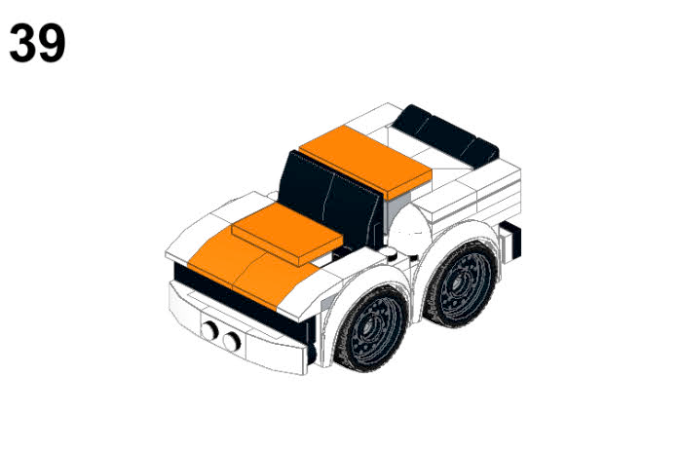 LEGO MOC 76918 - Mini Dodge Challenger by sdcwan006 | Rebrickable ...