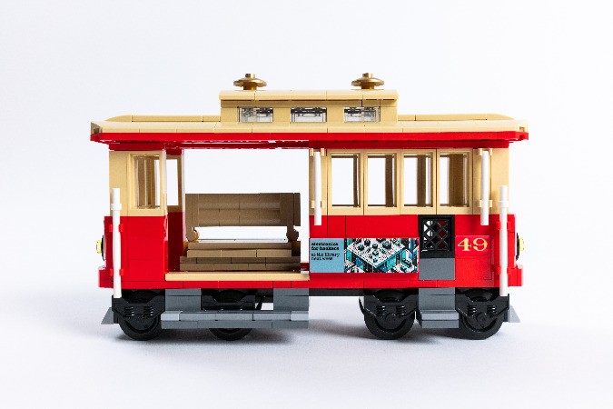 LEGO MOC-176557 San Francisco Cable Car, Minifig-Scale by eggybricks ...