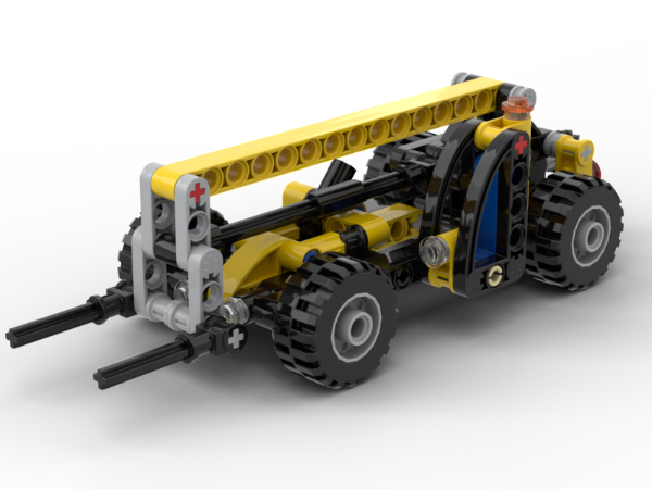 LEGO MOC Technic Telehandler Mini-Scale by Blake Hogan Builds ...
