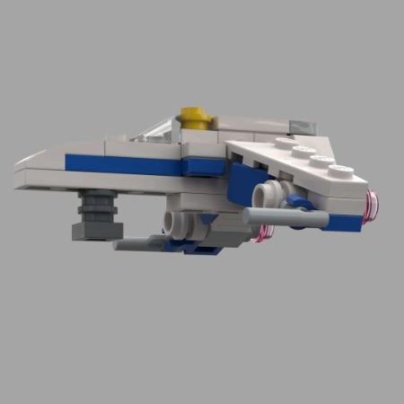 LEGO MOC-158868 Micro E wing by 42legorainbows | Rebrickable - Build ...