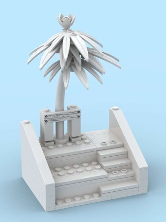 LEGO MOC 8x11 stairs with seating area by Stud.ious | Rebrickable ...