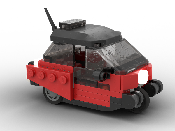 LEGO MOC-149990 Cyrus Borg Industries - Economic Electric Threewheeler ...