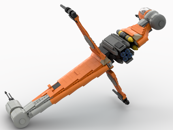 LEGO MOC Blade Wing Prototype B- Wing Starfighter by enfurnoh ...
