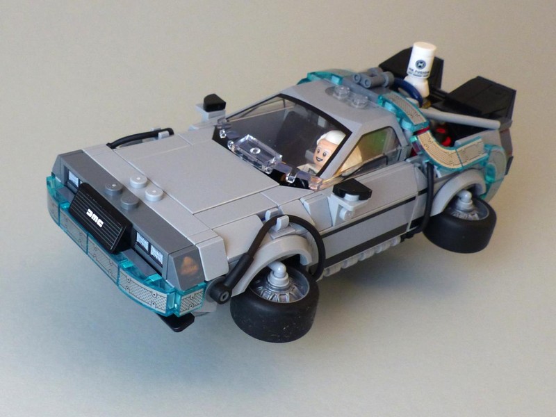 Review: 77256 - Time Machine from Back to the Future | Rebrickable ...