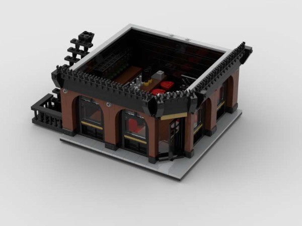 LEGO MOC London Pub by MOCerhead | Rebrickable - Build with LEGO