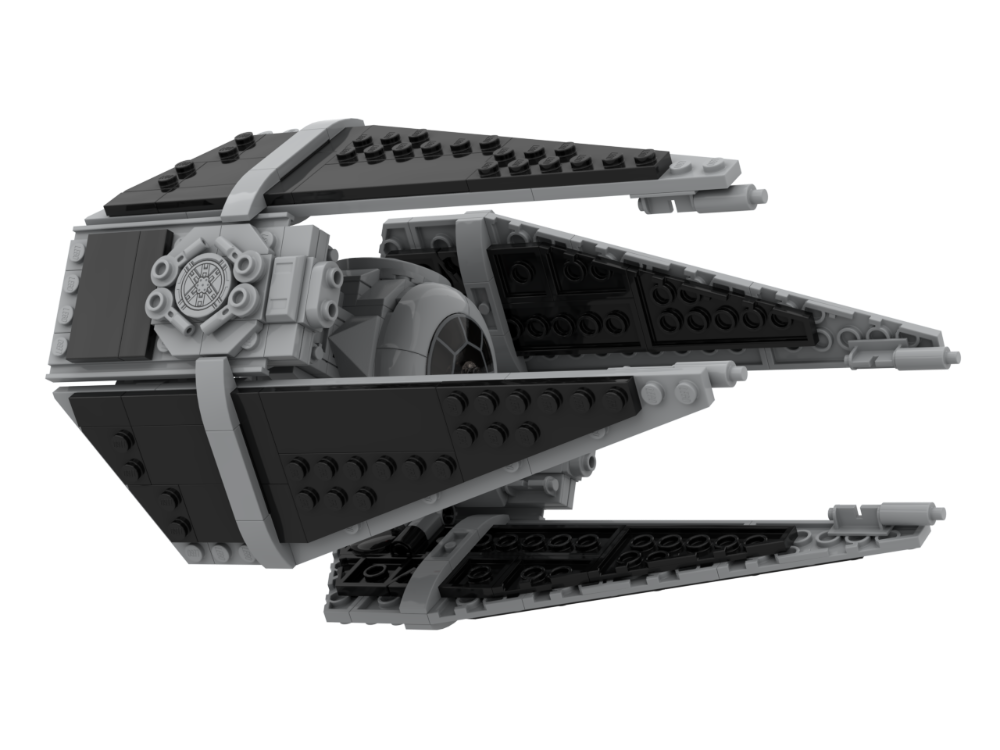 LEGO MOC-244410 Imperial TIE/in Interceptor by Ostronamus | Rebrickable ...
