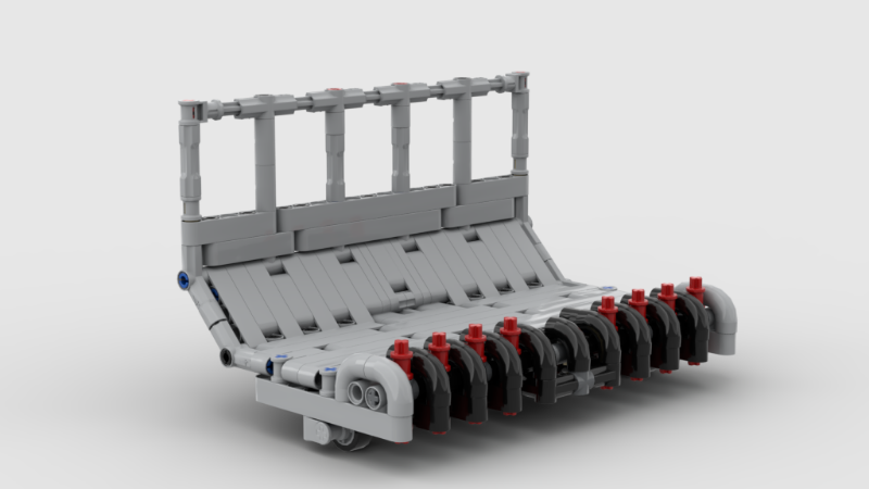 LEGO MOC Twister Hayrake for Single-Axle Walk-Behind Tractor by ...