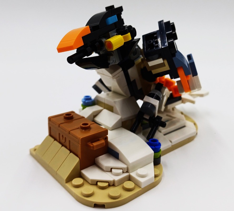 LEGO MOC-242456 Horizon Snapmaw and Glinthawk 77037 Alternate by ...