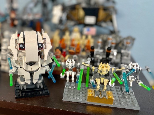 LEGO MOC-109707 General Grievous BrickHeadz by Imperial_brickz ...