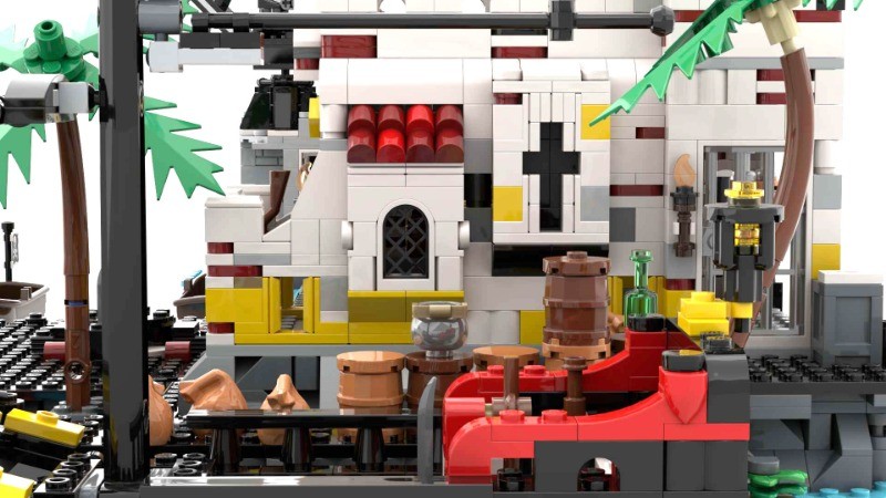 LEGO MOC 10320 Eldorado General Headquarters (Fortress) by EHOI ...