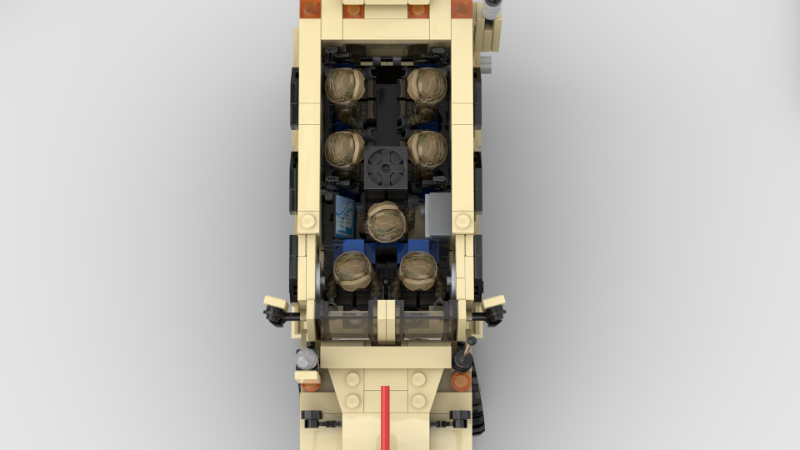 LEGO MOC M1235A2 MaxxPro Dash DXM v3 by Zaturon | Rebrickable - Build ...