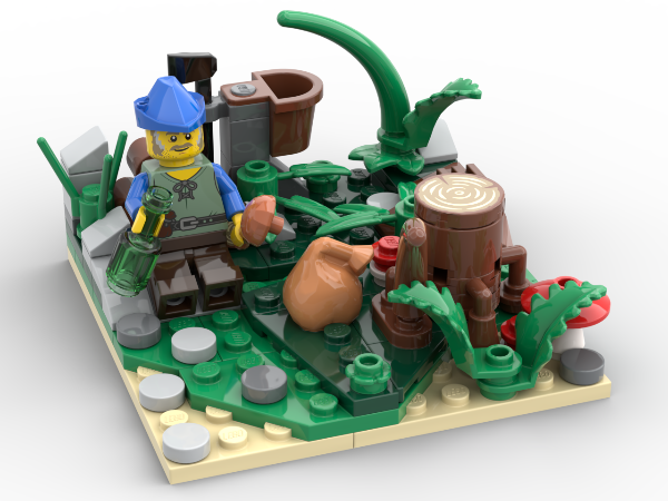 LEGO MOC Forestry by mrnoeb | Rebrickable - Build with LEGO