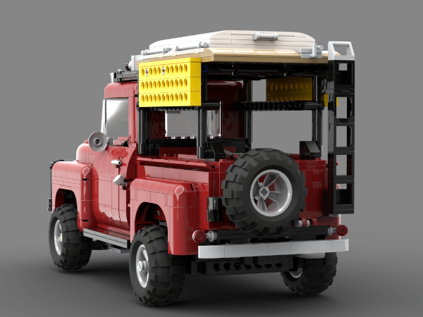 LEGO MOC Overland pickup by Pistatsia | Rebrickable - Build with LEGO