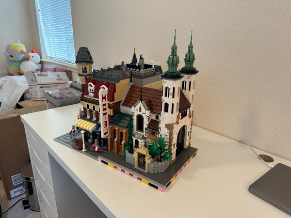 LEGO MOC Andrew's Church by BrickAtive | Rebrickable - Build with LEGO