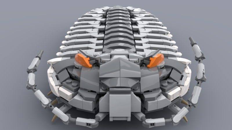LEGO MOC-165196 Exhibit MOC - Trilobite (Phacopid) by Millar MOCs ...