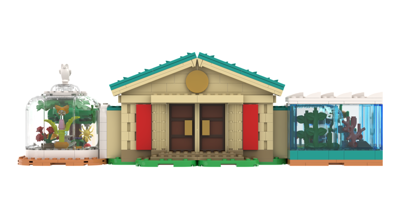 LEGO MOC Blathers' Museum by BBordewyk | Rebrickable - Build with LEGO