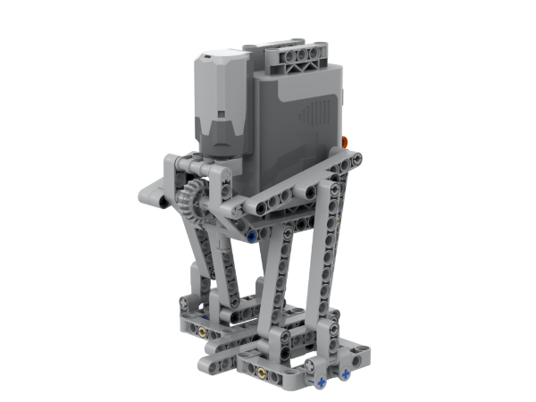 LEGO MOC Bipedal walking robot by jemunoz0 | Rebrickable - Build with LEGO