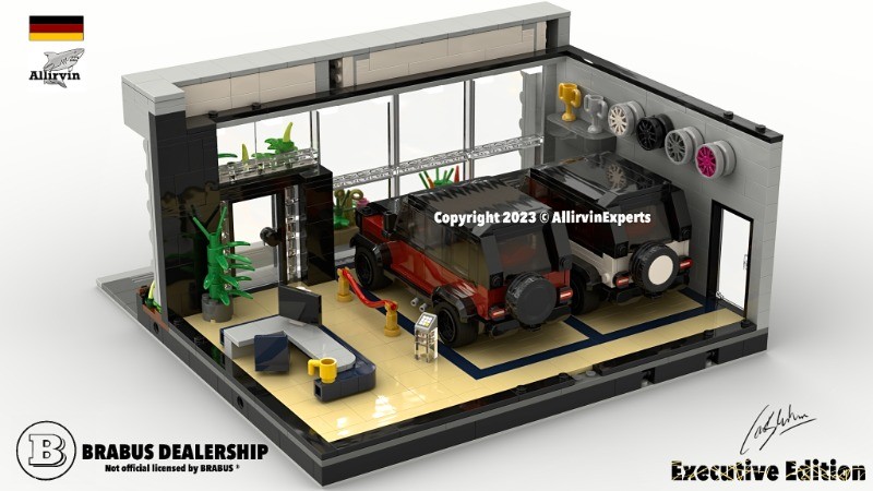 LEGO MOC-166538 BRABUS Dealership | Modular Building - Executive ...