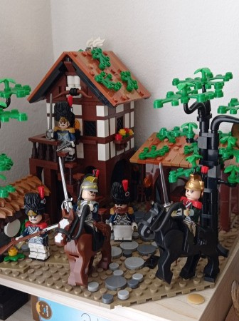 LEGO MOC Lion Knights' Archery Range (fitting to 10305) by lux.bricks ...