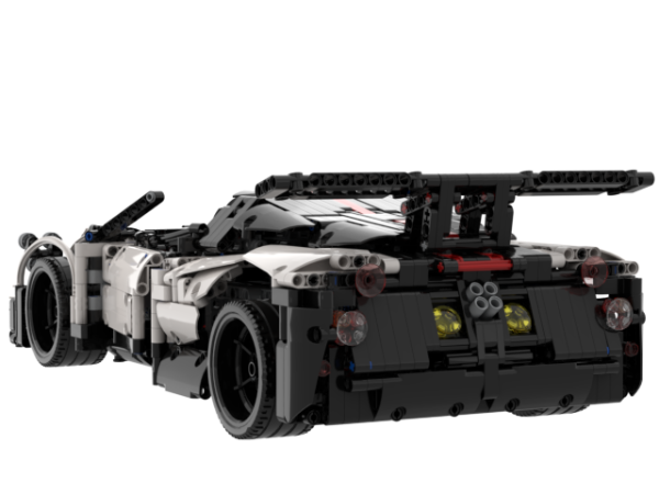 LEGO MOC Pagani zonda roadster by NL33 | Rebrickable - Build with LEGO