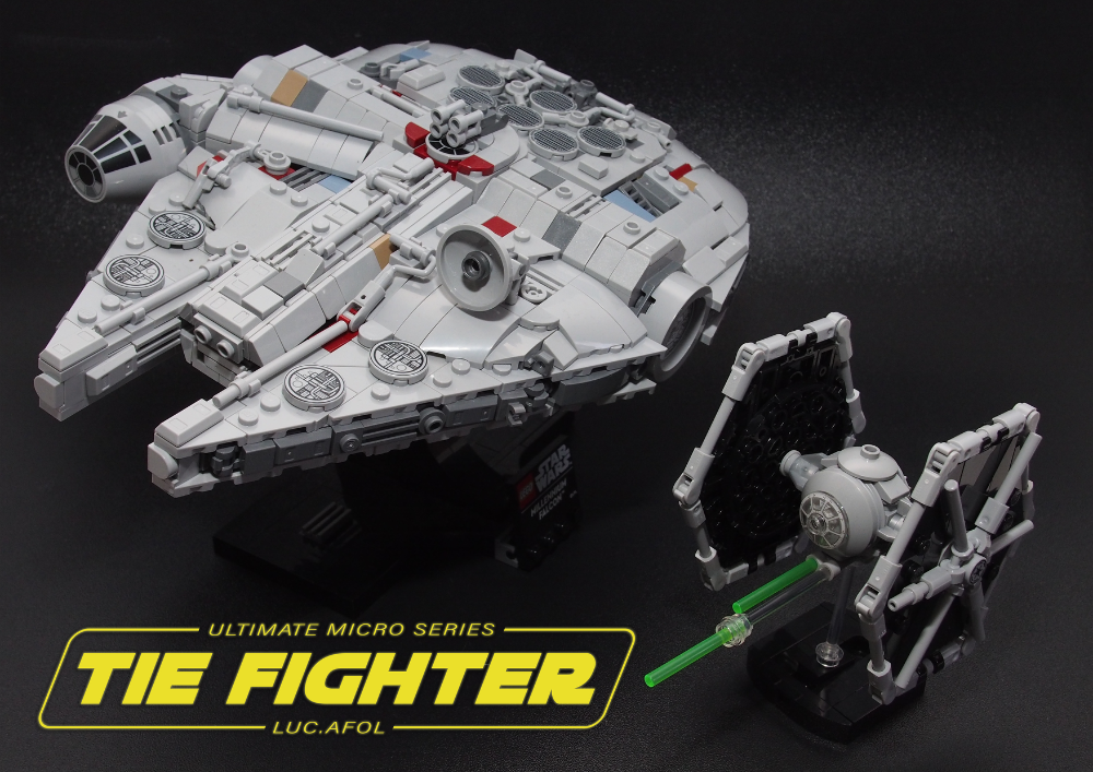 LEGO MOC Ultimate Micro TIE-Fighter by luc.afol | Rebrickable - Build ...